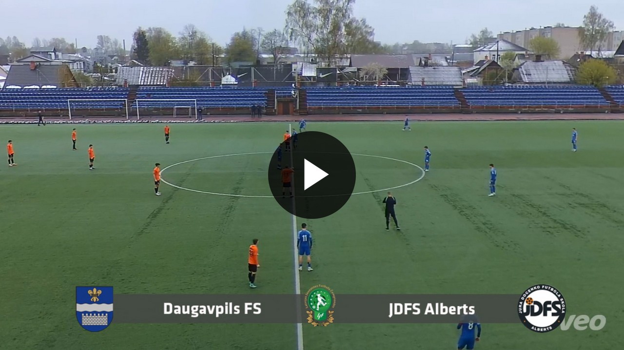 Daugavpils FS (U18) vs JDFS Alberts (U18) - LFF